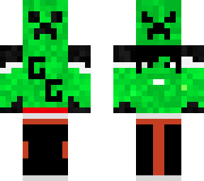 FULL SIDE CREEPER | Minecraft Skin