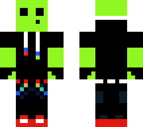 Slime style | Minecraft Skin