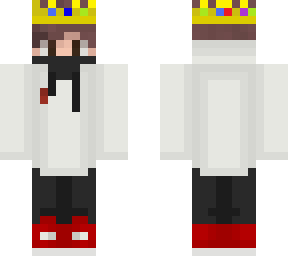 Aquino Techno Crown | Minecraft Skin