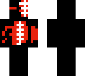 Blood enderman | Minecraft Skin