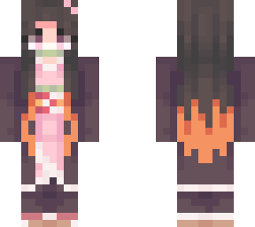 Cranexe Nezuko Kamado skin | Minecraft Skin
