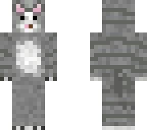 Grey cat | Minecraft Skin