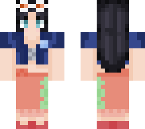 robin one piece | Minecraft Skins