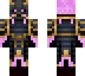 pink ghost samurai | Minecraft Skin