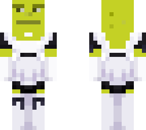 Shrek Cleaner Maid | Minecraft Skin