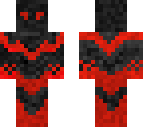 Black and red | Minecraft Skin