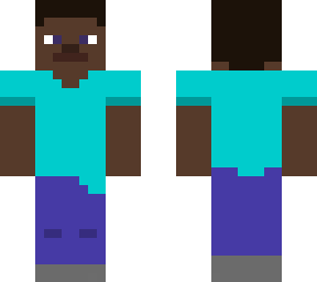 Black Steve | Minecraft Skin