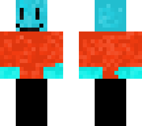 Happy blue man | Minecraft Skin