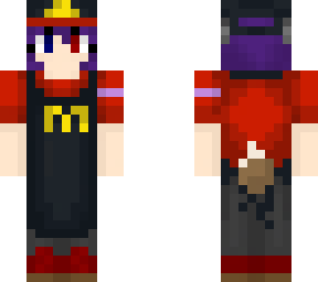 luna maccies worker | Minecraft Skin