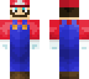 Mario + New Shading Technique | Minecraft Skin