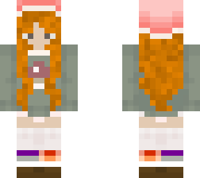 Pink Oyster Homorom Grayace | Minecraft Skin