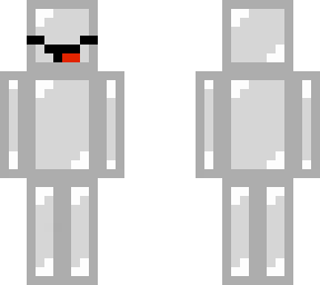 sleepy silver blob 2.0 | Minecraft Skin