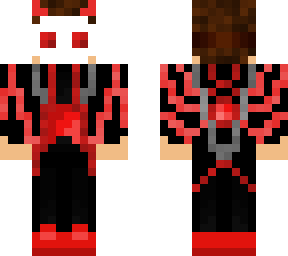 The Onyx (Red Life) | Minecraft Skin