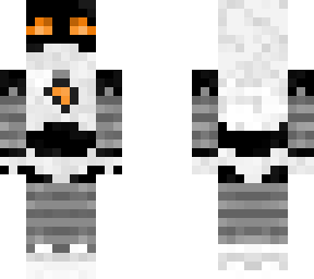 Worker Drone Base!! (orange) | Minecraft Skin