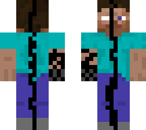 Backwards SteveBrine | Minecraft Skin