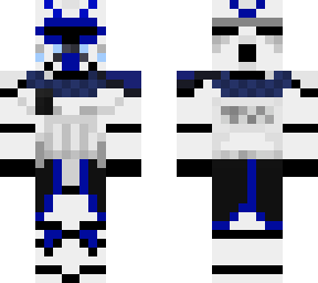 clone trooper captain rex | Minecraft Skins