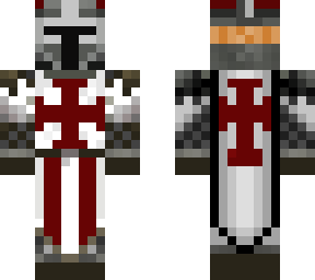 Knight Crusader w/ Bronze "Crown" | Minecraft Skin