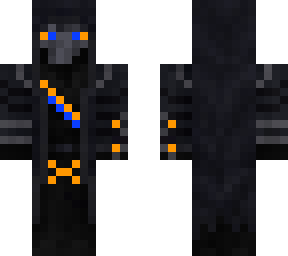 Orange Assassin | Minecraft Skin