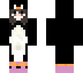 Pingu girl short hair | Minecraft Skin