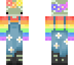 Pride sweater (CallMeCake frog base) | Minecraft Skin