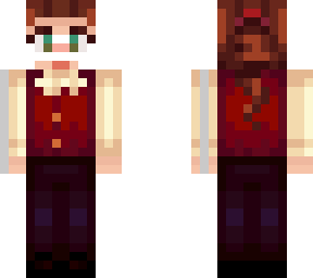 Red vest | Minecraft Skin