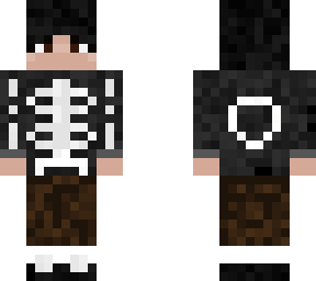alexander IRL skeleton, no hair | Minecraft Skin