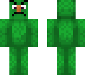 Angry Green Muppet | Minecraft Skin