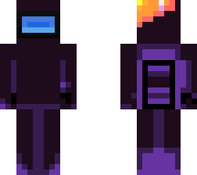 Black Imposter Friday Night Funkin Vs Imposter v4 | Minecraft Skin