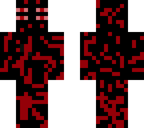 Blood enderman | Minecraft Skin
