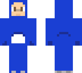 Blue Worker Tubbie | Minecraft Skin