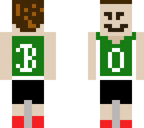 Celtics Boston Tatum Skin | Minecraft Skin