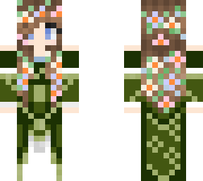 Flowery Maiden | Minecraft Skin