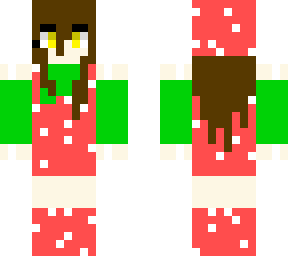 mushroom girl | Minecraft Skins