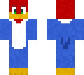 woody woodpecker (El pajero loco) | Minecraft Skin