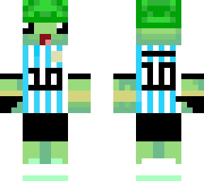 Wudo but in Messis shirt | Minecraft Skin