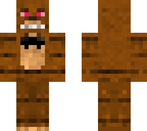 fnaf fnafmovie freddy redeyes | Minecraft Skins