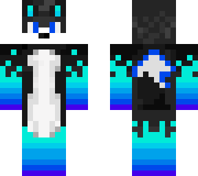 blue furry | Minecraft Skins