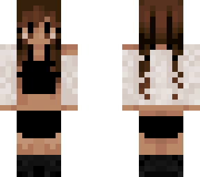 Minecraft Girl Skins Layout