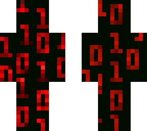 Numbers (red) | Minecraft Skin