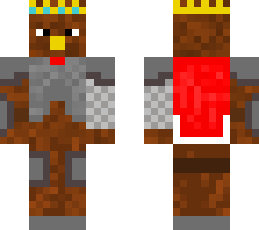 the kiwi bird king | Minecraft Skin