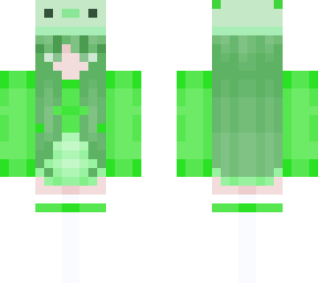 green axolotl | Minecraft Skins