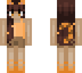 tiger girl | Minecraft Skins