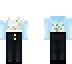 Azure bluet | Minecraft Skin