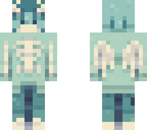 green skeleton | Minecraft Skins