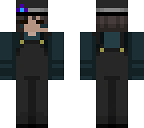 Dark_Blue_Gal | Minecraft Skin
