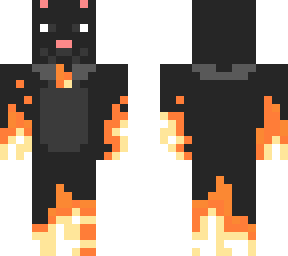 firestorm cat | Minecraft Skin