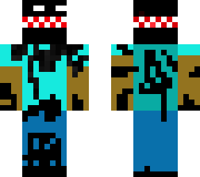 infected steve | Minecraft Skins