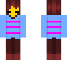 its you! | frisk | undertale | Minecraft Skin