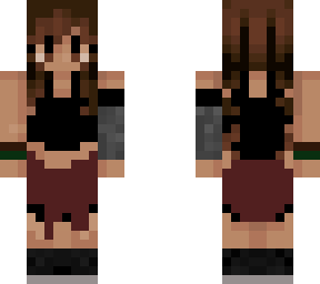 Minecraft Girl Skins Layout