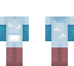 Oversized blue base | Minecraft Skin